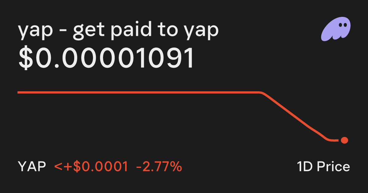 yap - just keep yapping (YAP) Price Chart - Buy and Sell on Phantom